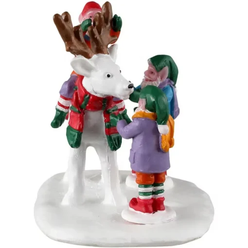 - Reindeer Snowman - The Christmas Loft|Lemax - Snow Globe Christmas Store